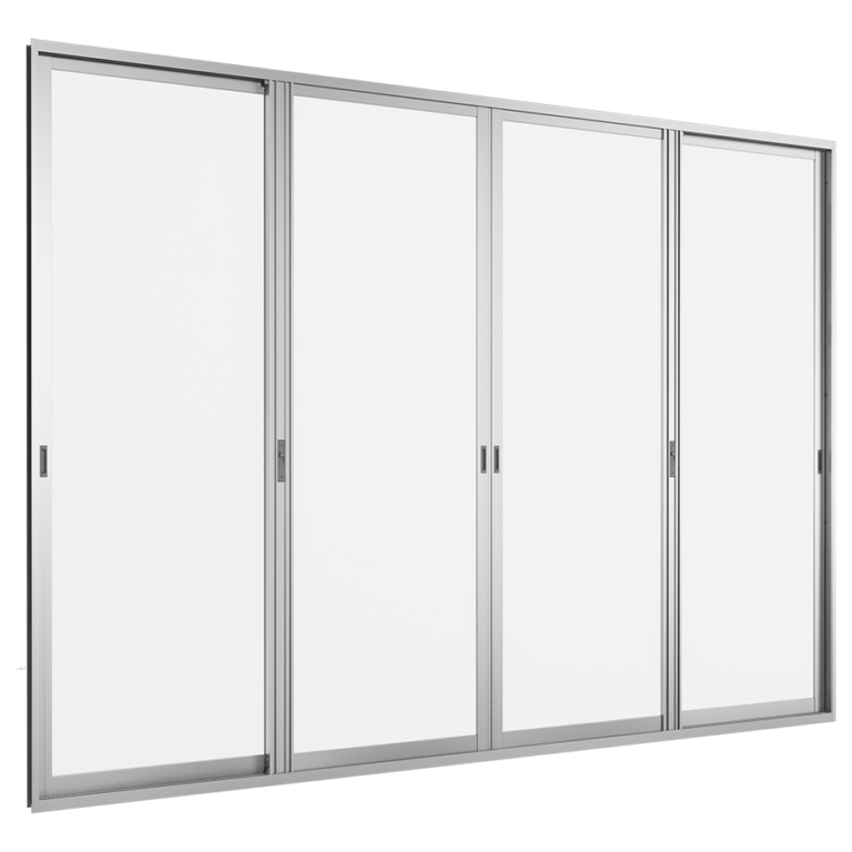 WE 70 Entrance Sliding Door (4 panels on 2 tracks) - TOSTEM VIỆT NAM