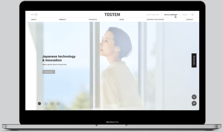 TOSTEM introduces a new website interface – more user-friendly and ...